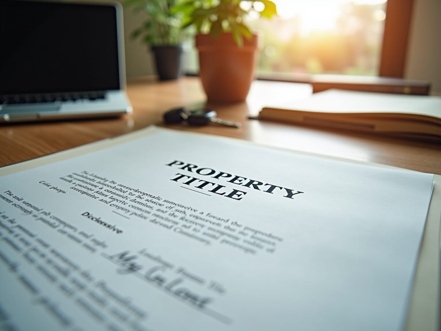 What Does a Property Title Look Like? Key Features and Importance